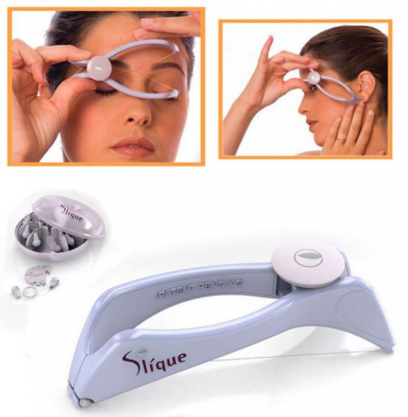 Συσκευή Αποτρίχωσης με τη μέθοδο της κλωστής-Slique Hair Threading ...