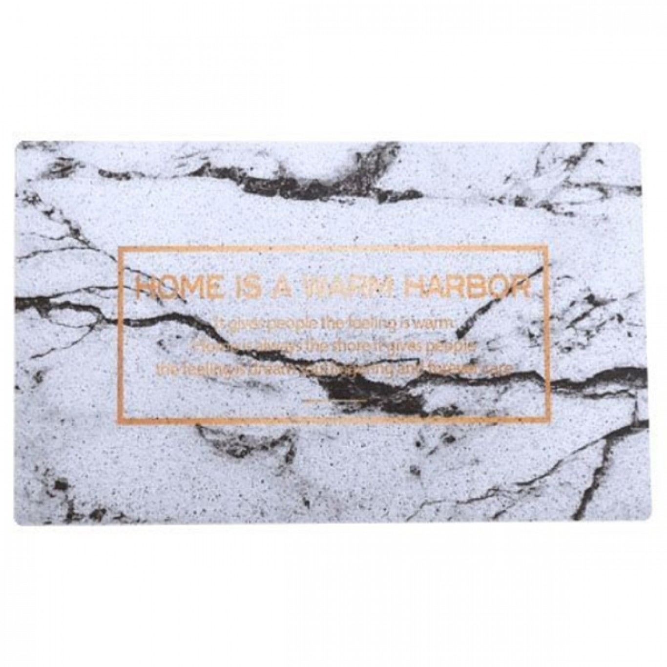 Πατάκι - Χαλάκι Eξώπορτας Λευκό 40x60cm | Klikit.gr